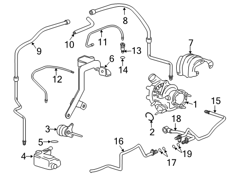Infiniti FX35 Coolant Reservoir
