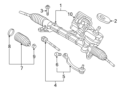 62254-4HB0A | Genuine Infiniti #622544HB0A GRILLE-FRONT BUMPER