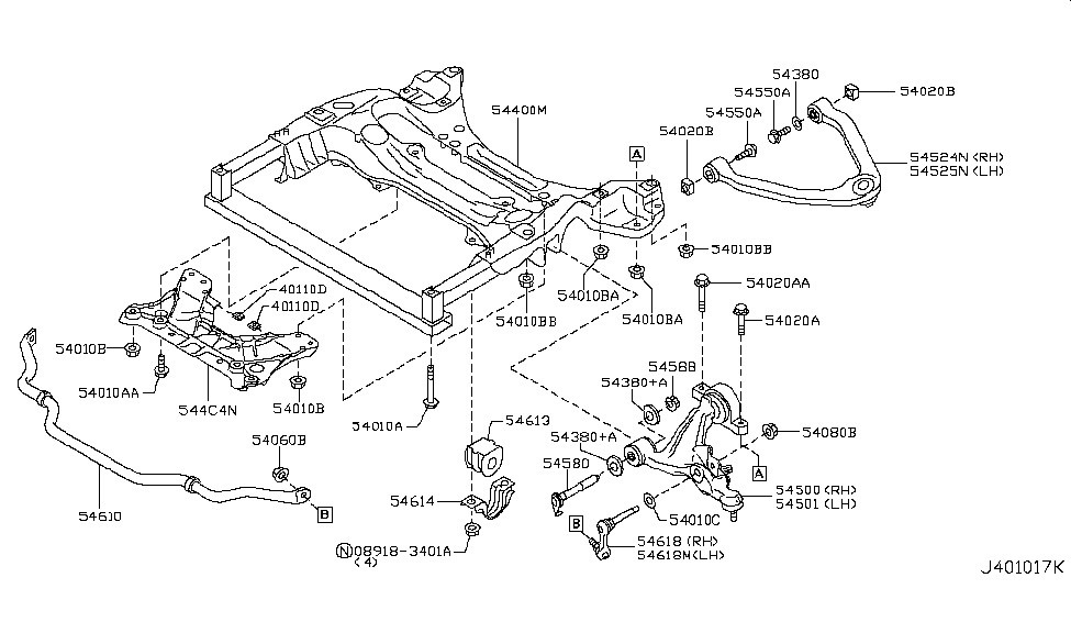 62221-1LA0A - Genuine Infiniti Parts