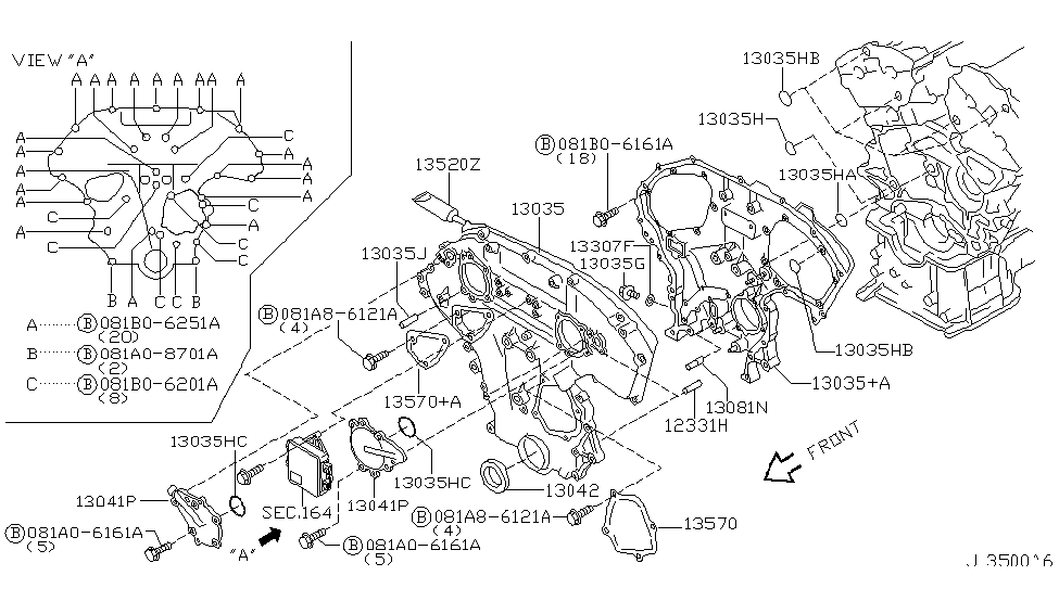 15066-2Y510 | Genuine Infiniti #15066-2Y510 SEAL - O RING