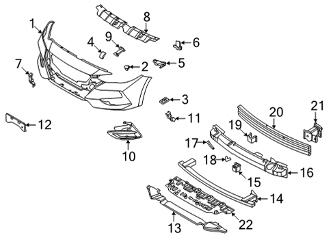 01121-A6041 Genuine Infiniti #01121A6041 BOLT