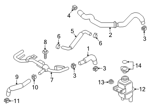 Intercooler of Belts & Cooling - 2020 Infiniti Q60