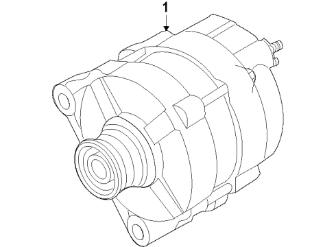 Alternator - 2020 Infiniti QX60