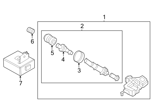 40770-6GP0A Genuine Infiniti #407706GP0A SENSOR KIT-TIRE PRESSURE