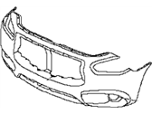 62022-9NC1H Genuine Infiniti #620229NC1H Front Bumper Fascia Kit