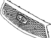 62310-5CA0A | Genuine Infiniti #623105CA0A GRILLE ASSY-FRONT
