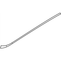 76812-1LA1A Genuine Infiniti #768121LA1A MOULDING-Drip,RH