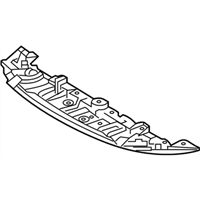 62660-5DA0B Genuine Infiniti #626605DA0B Bracket-Apron,Lower