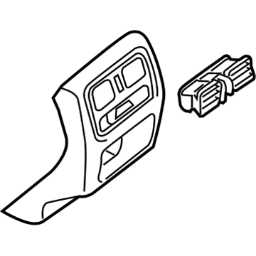 Center Console - 2020 Infiniti QX60
