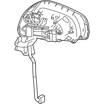 Mirrors, Electrical - 2020 Infiniti Q60