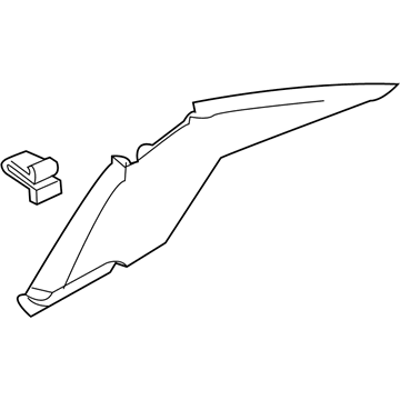 Interior Trim - Quarter Panels - 2021 Infiniti Q50