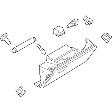Glove Box - 2022 Infiniti QX80